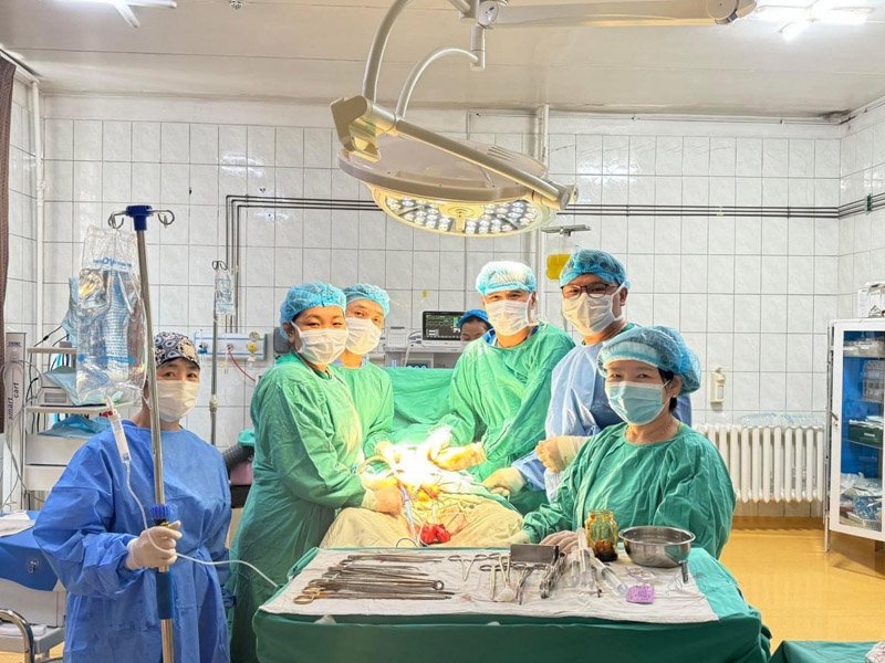 УНТЭ Орон нутагт урологийн 9 мэс заслыг амжилттай хийлээ